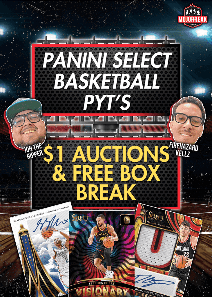 Mojobreak - Panini Select Basketball & Topps Chrome Cactus Jack X WWE ...
