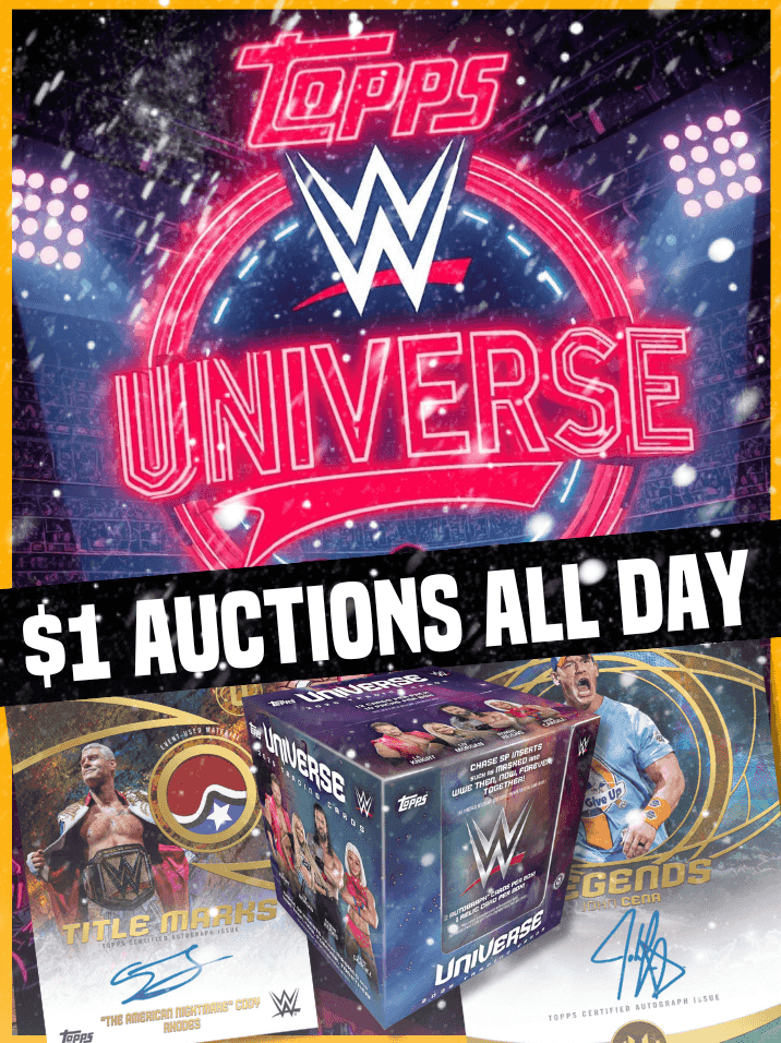 Wheelhouse Breaks - 2025 TOPPS WWE UNIVERSE FULL CASE BREAK AT $1 W ...
