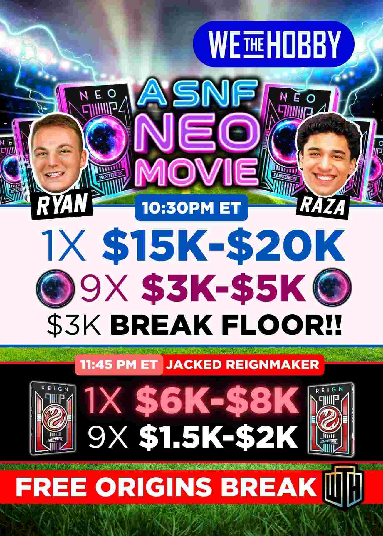 WeTheHobby - IT'S MOVIE NIGHT.🍿🎬 on Fanatics Live