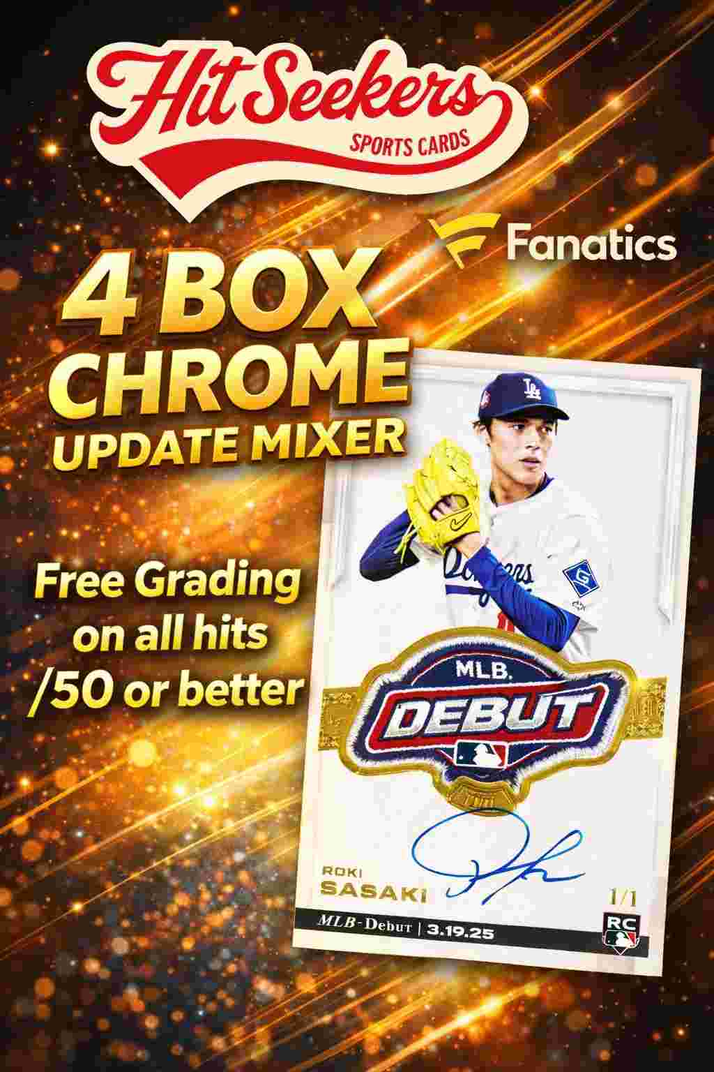 Hit Seekers Sports Cards - 💥Topps Chrome Update ⚾PYT w/Free Grading💥 ...