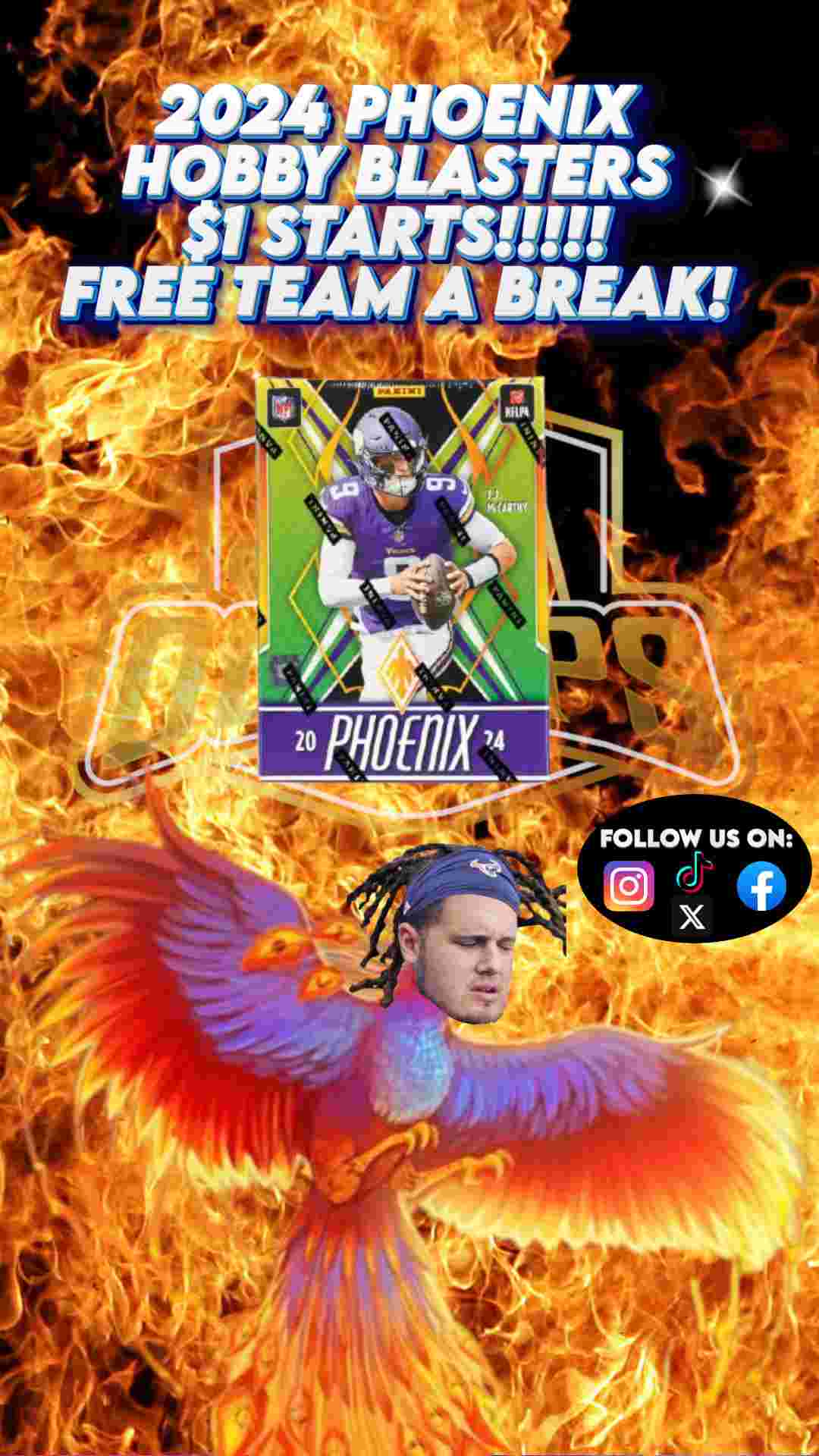 OG Rips - AUCTIONS! PHOENIX HOBBY BLASTERS! NUMBERED CARDS IN EVERY BOX ...