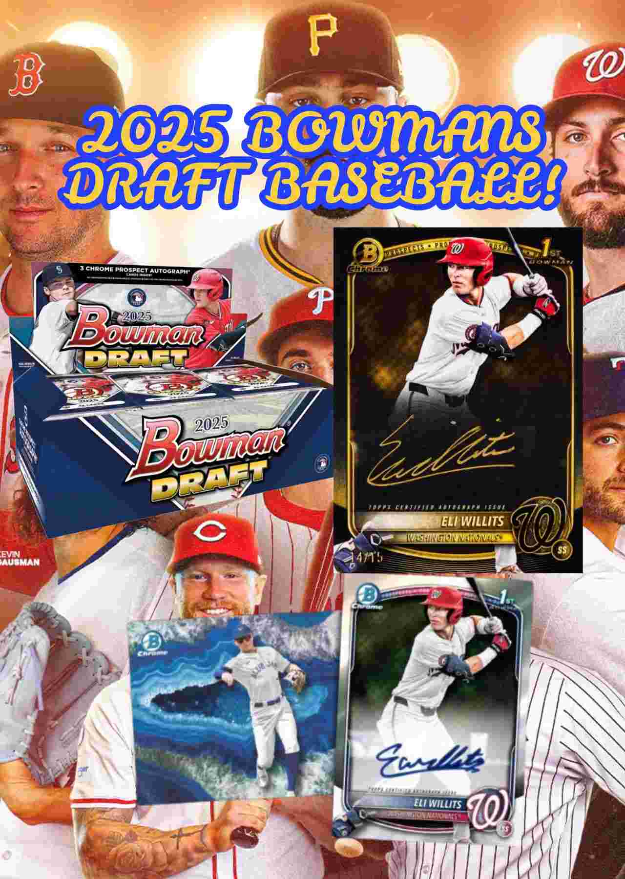 Coach Chris Cards - 2025 BOWMAN DRAFT BASEBALL W/ JONAH! on Fanatics Live