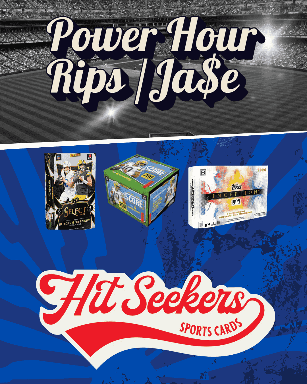 Hit Seekers Sports Cards - Power Hour! Pack outs & Personals w/ Ja$e on ...