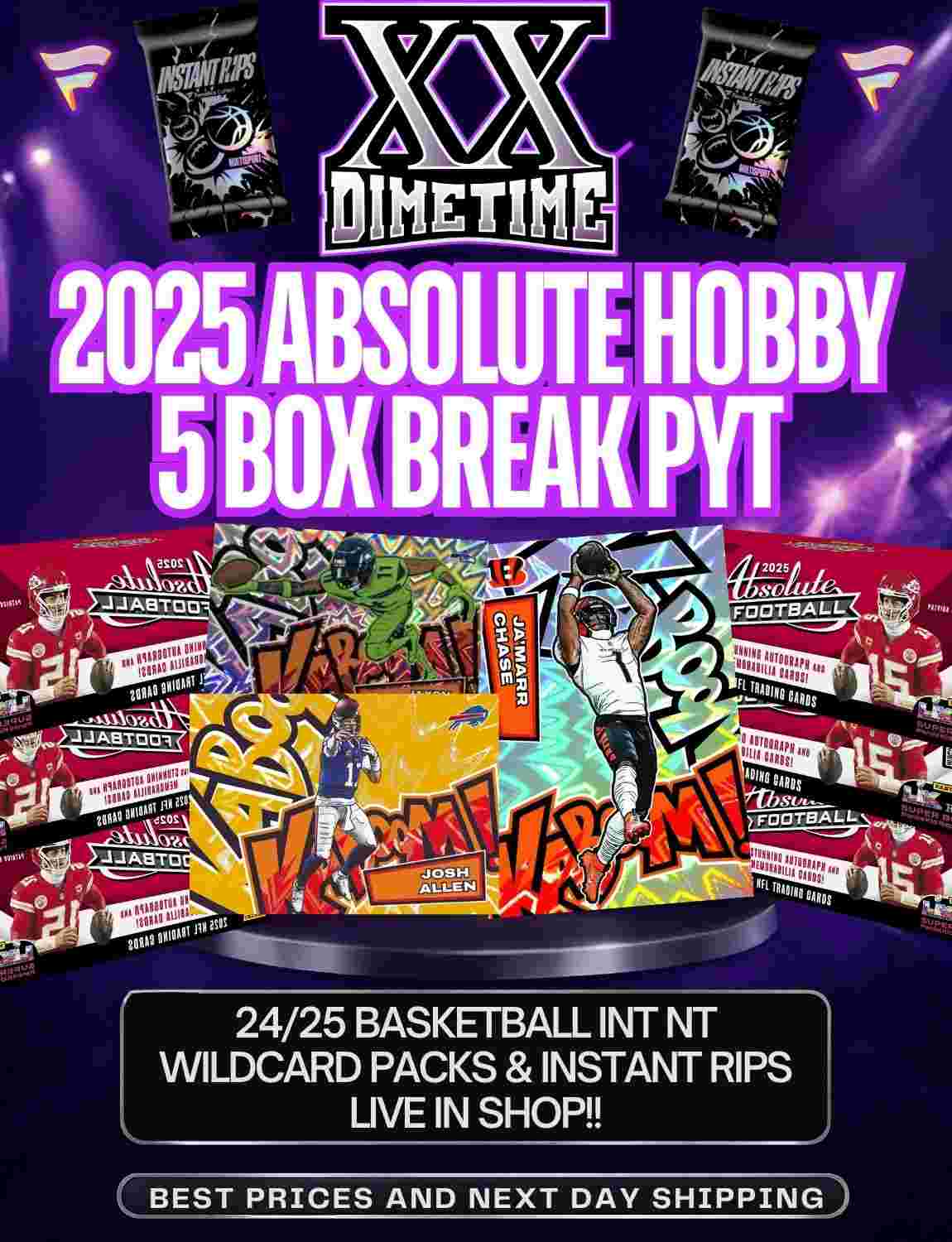 Dimetime Sportscards - ABSOLUTE HOBBY 5 BOX PYT | NATIONAL TREASURES ...