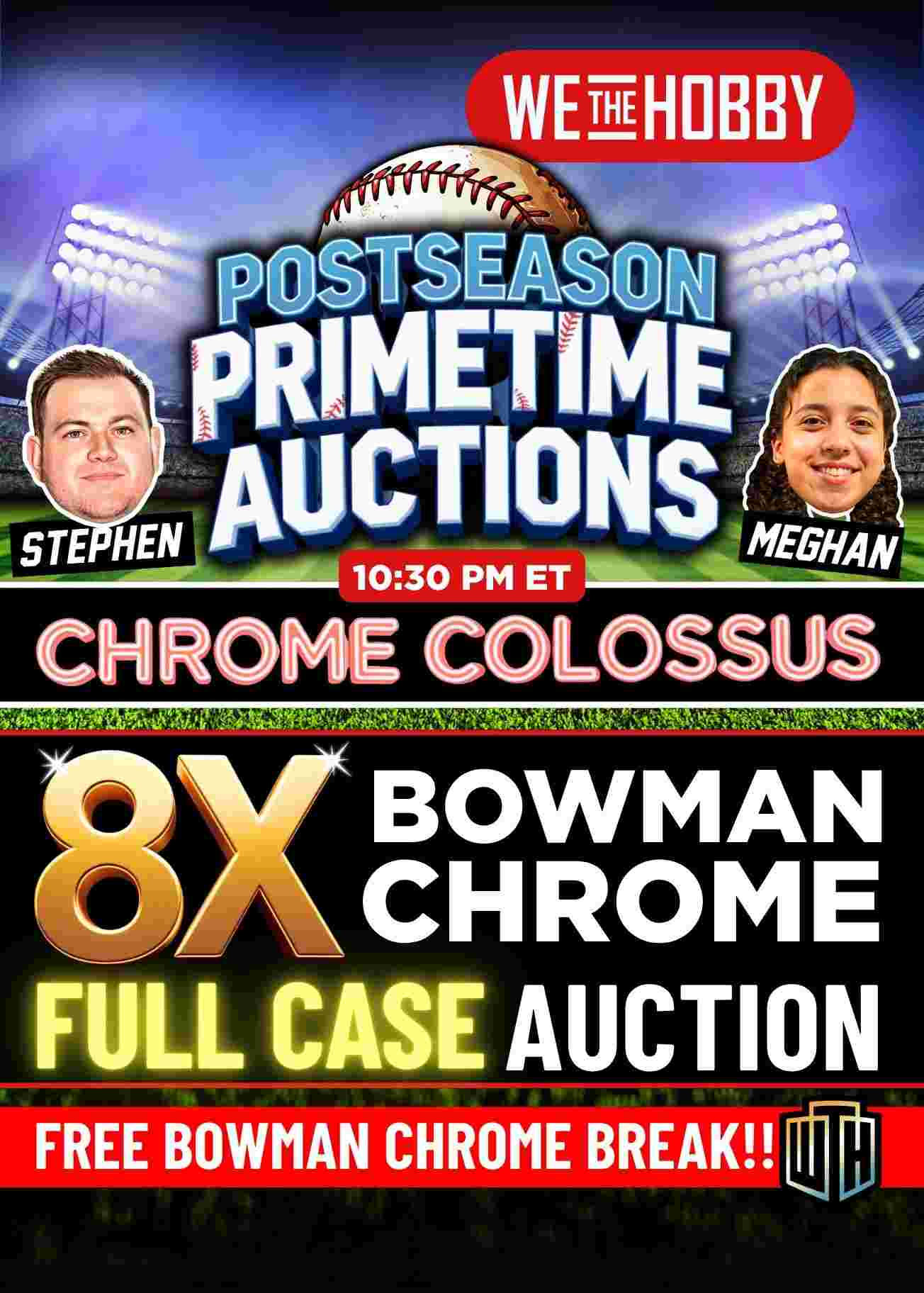 WeTheHobby - MONSTER CHROME IN PRIMETIME.🍿🎬 on Fanatics Live