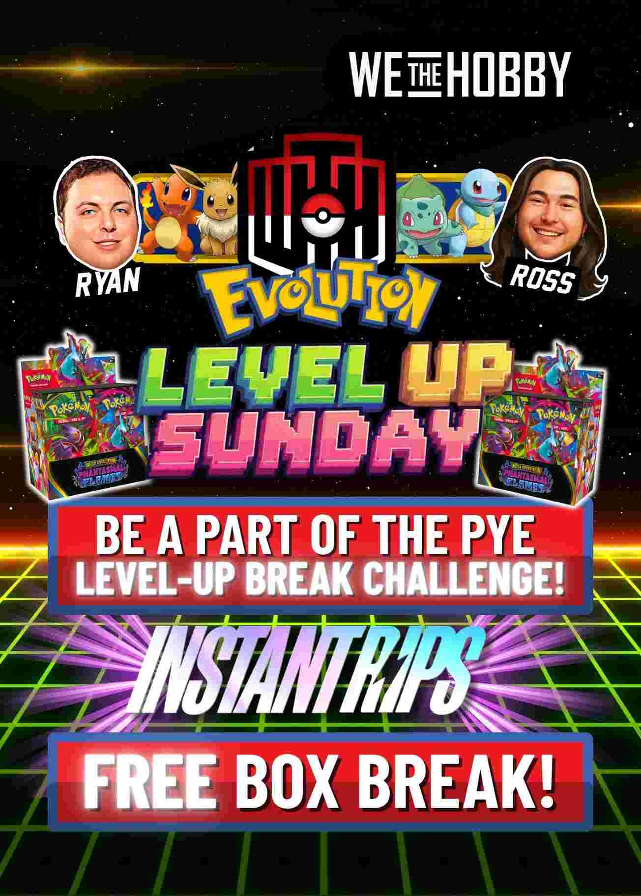 WeTheHobby - BE A PART OF THE PYE LEVEL-UP BREAK CHALLENGE! on Fanatics ...