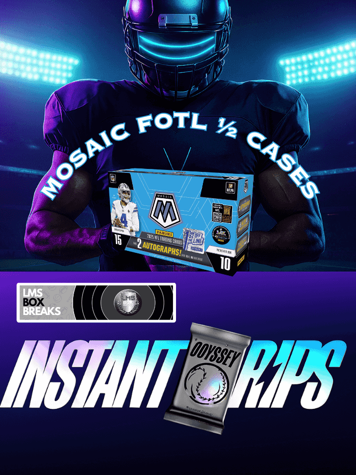 LMS Box Breaks - CERTIFIED FOOTBALL HALF CASE..LETS RIP on Fanatics Live