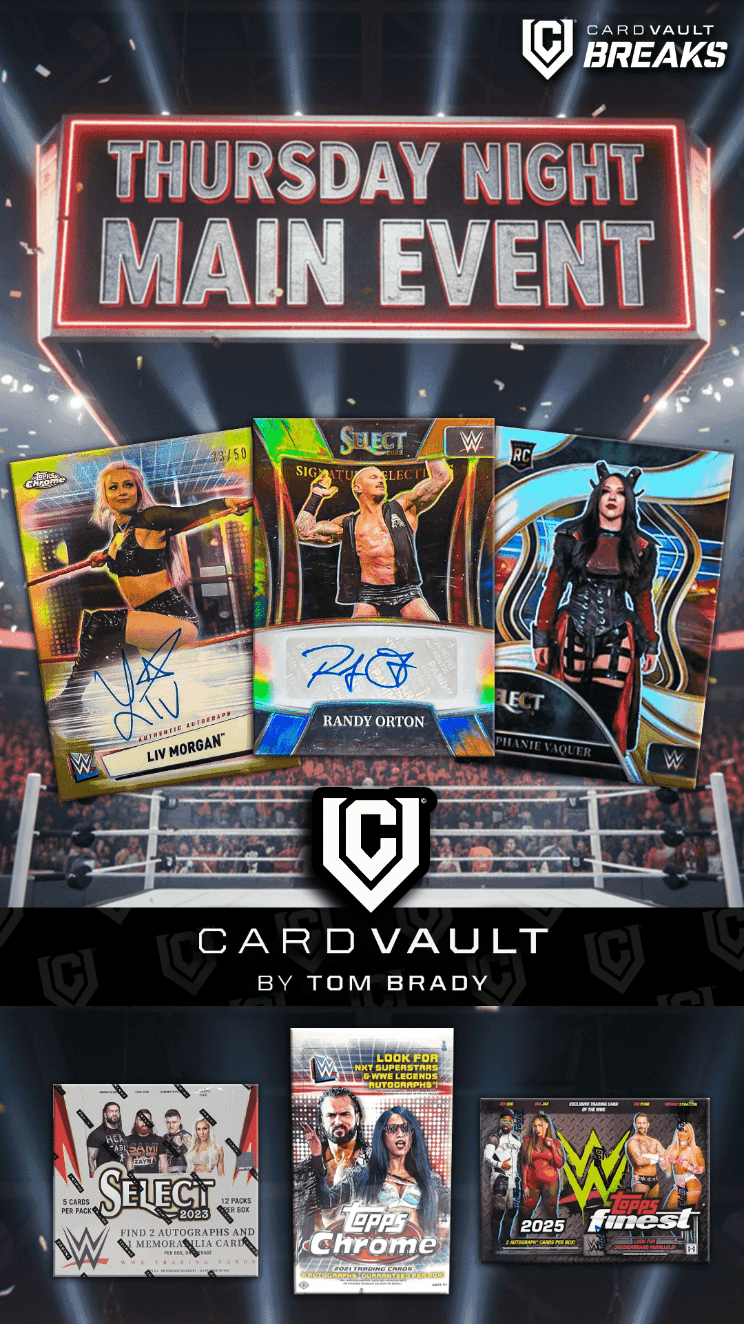 CardVault Breaks - THURSDAY NIGHT MAIN EVENT on Fanatics Live
