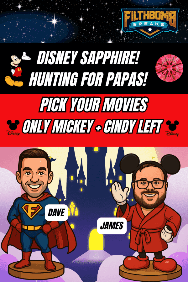Filthbomb Breaks - CANT STOP HITTIN 1/1s ! DISNEY SAPPHIRE BREAKS W ...