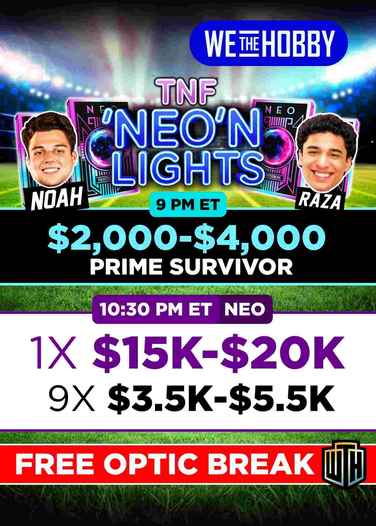 WeTheHobby - YOUR REPACK AUCTION MARATHON IS HERE!!🥳🚀 on Fanatics Live