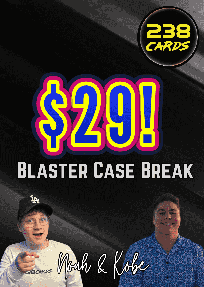 238 Cards - Blaster Case Break plus Repacks! on Fanatics Live