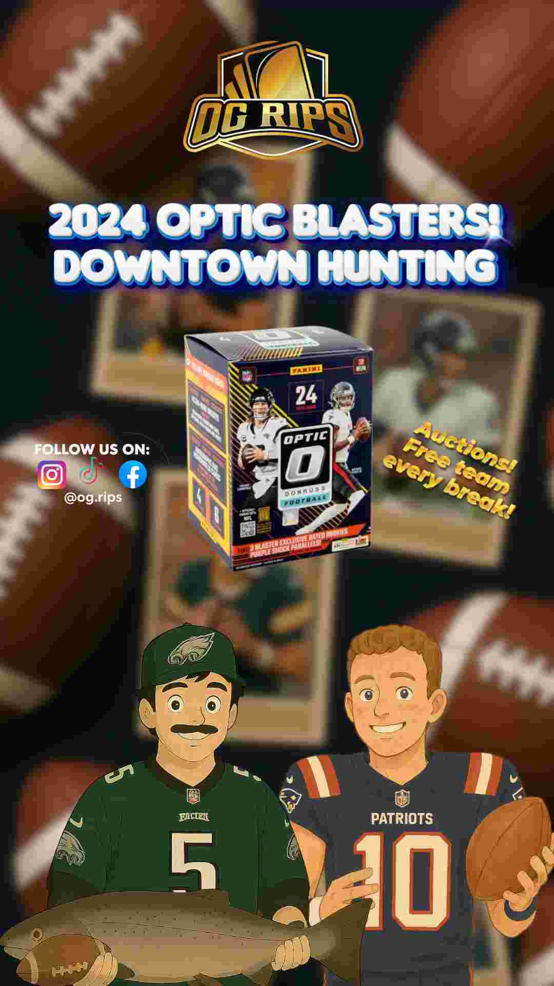 OG Rips - FULL CASE OPTIC BLASTERS 2024 NFL PYT! BIG DISCOUNTS! W ...