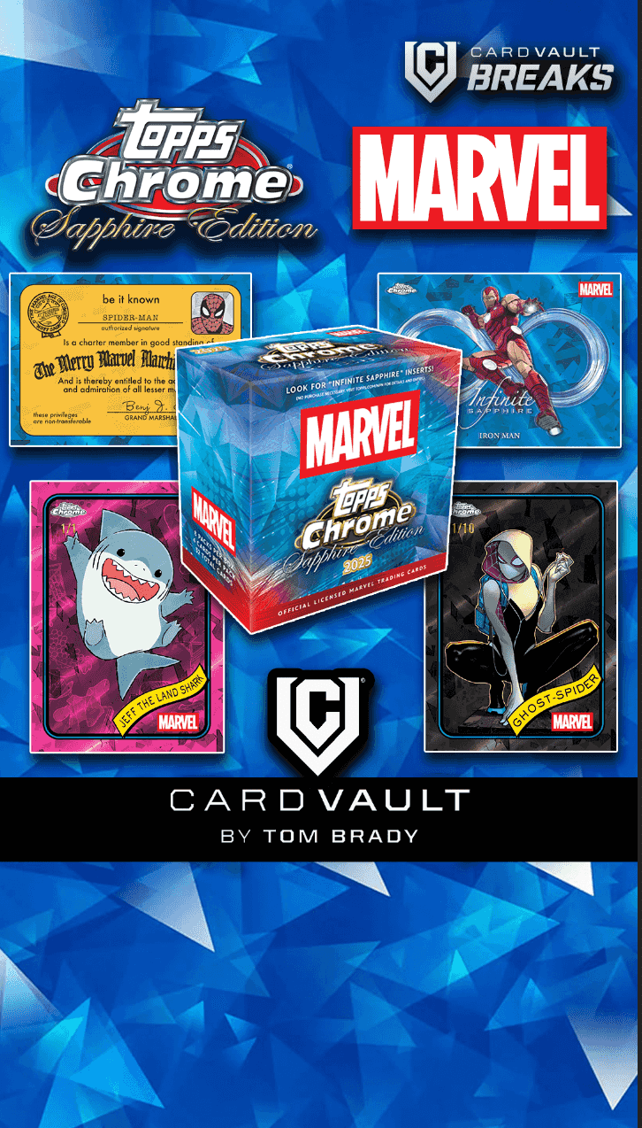 CardVault Breaks - MARVEL SAPPHIRE ALL NIGHT WITH JAMYL on Fanatics Live