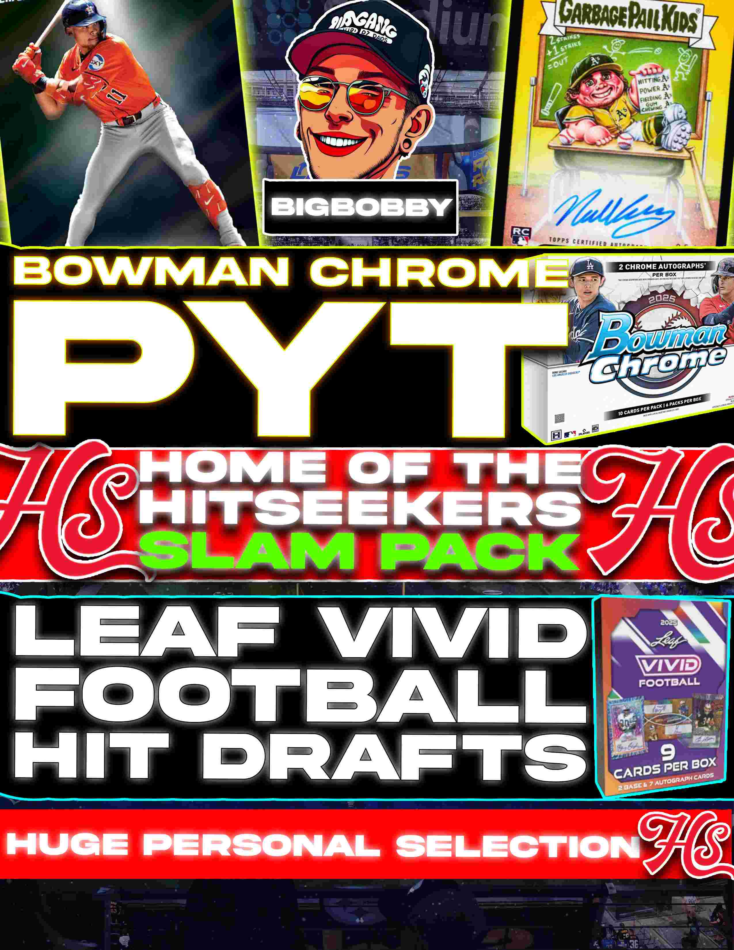 Hit Seekers Sports Cards - Make Offers on 10 Box Bowman Chrome PYT ...
