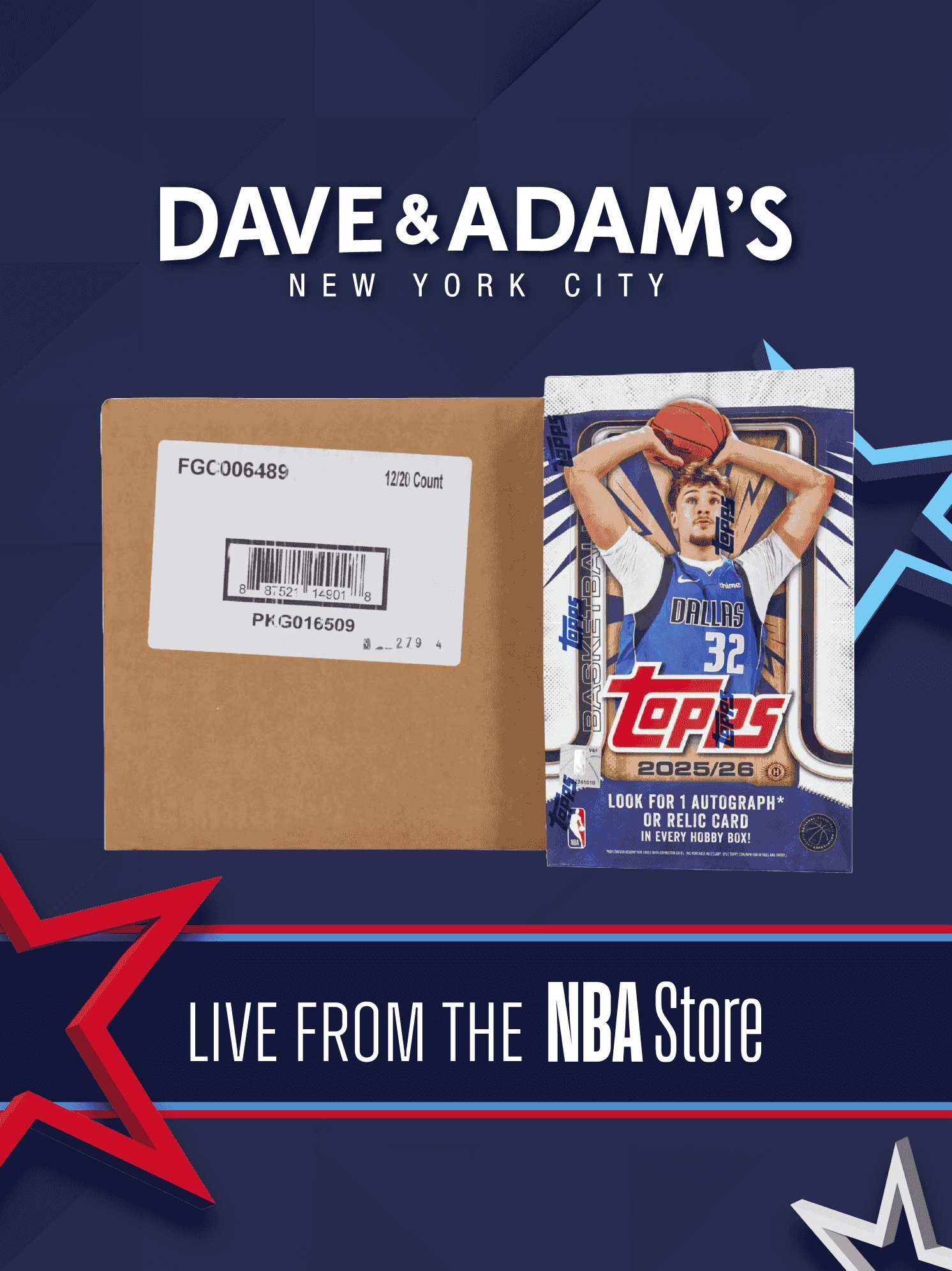 Dave & Adam's - SATURDAY STREAM w/ BROCK & O'TOOLE 🏀 2025 TOPPS ...