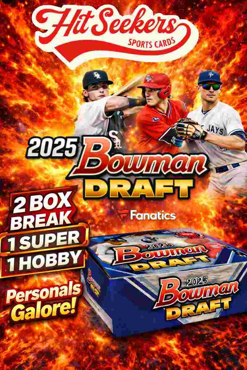 Hit Seekers Sports Cards - 🔥Personals+⚾️2 Box Bowman Draft PYT on ...