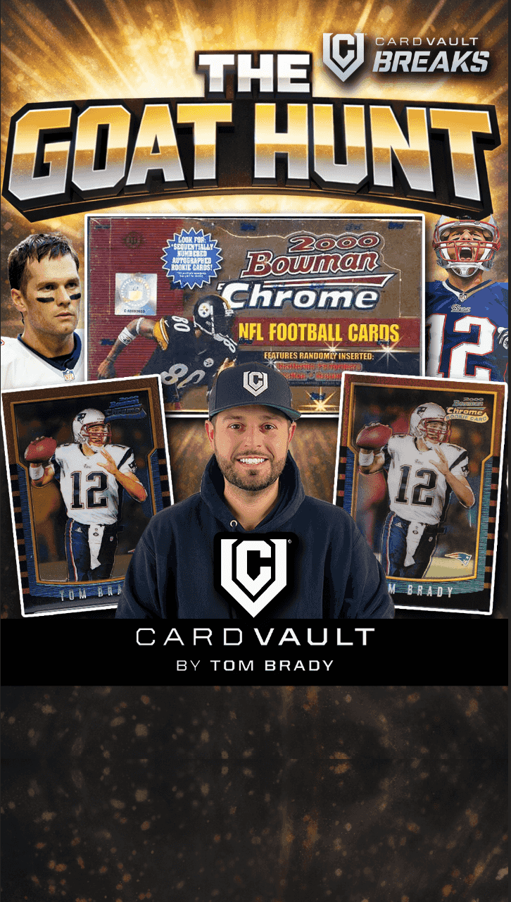 CardVault Breaks - THE GOAT HUNT 🐐 2000 BOWMAN CHROME FOOTBALL on ...