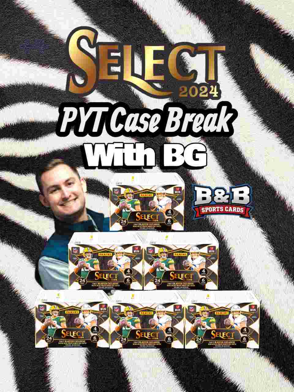 B&B Cards - 2025 topps chrome and sealed nfl 2024 case break with BG ...