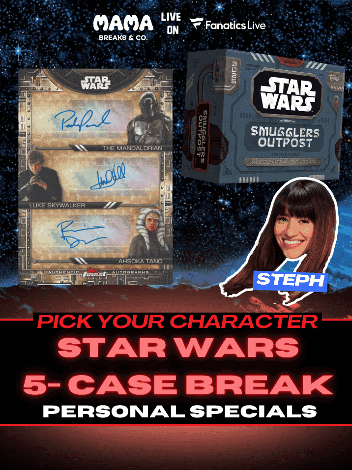 Mama Breaks - 5 - CASE PICK YOUR CHARACTER STAR WARS SMUGGLER on ...