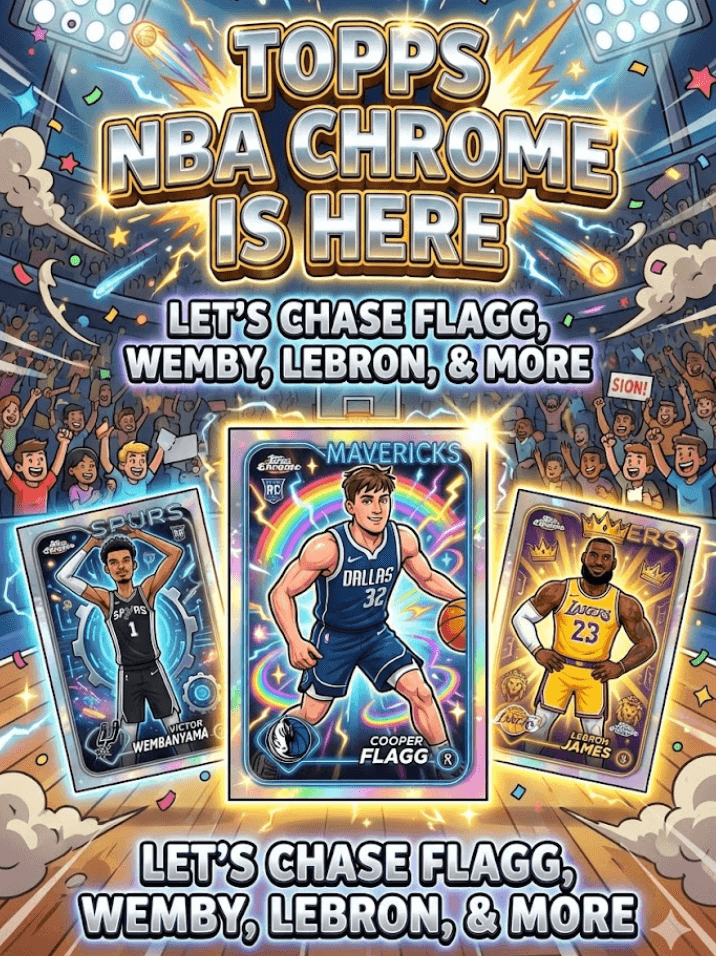 LMS Box Breaks - 6 LEFT IN TOPPS CHROME BASKETBALL HOBBY CASE LETS GO ...