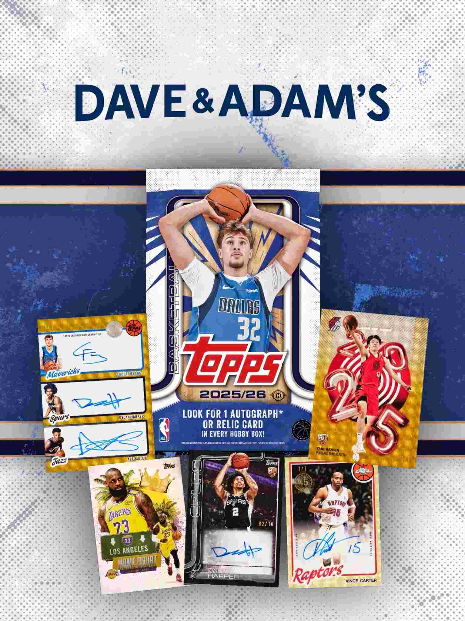 Dave & Adam's - 2025/26 Topps Basketball Release Day w/ The Backcourt ...