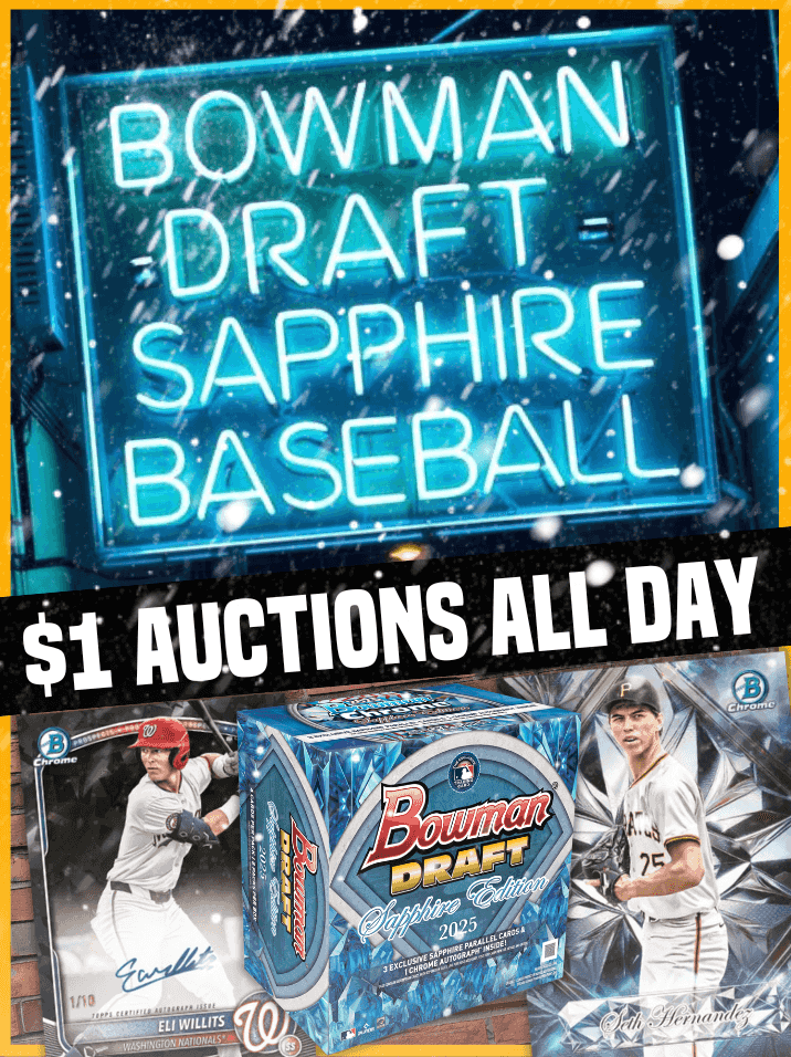 Wheelhouse Breaks - 2025 BOWMAN DRAFT SAPPHIRE X SUPER JUBO MIXERS W ...