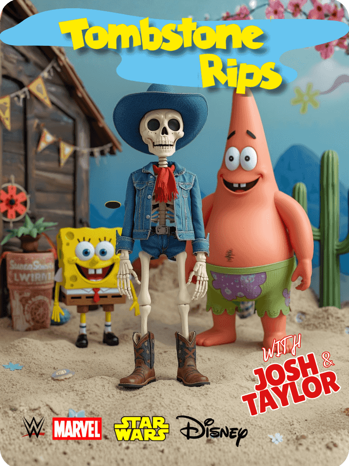 Tombstone Rips - SpongeBob, Disney Sapphire 1/1 $1K Bounty PYC ...
