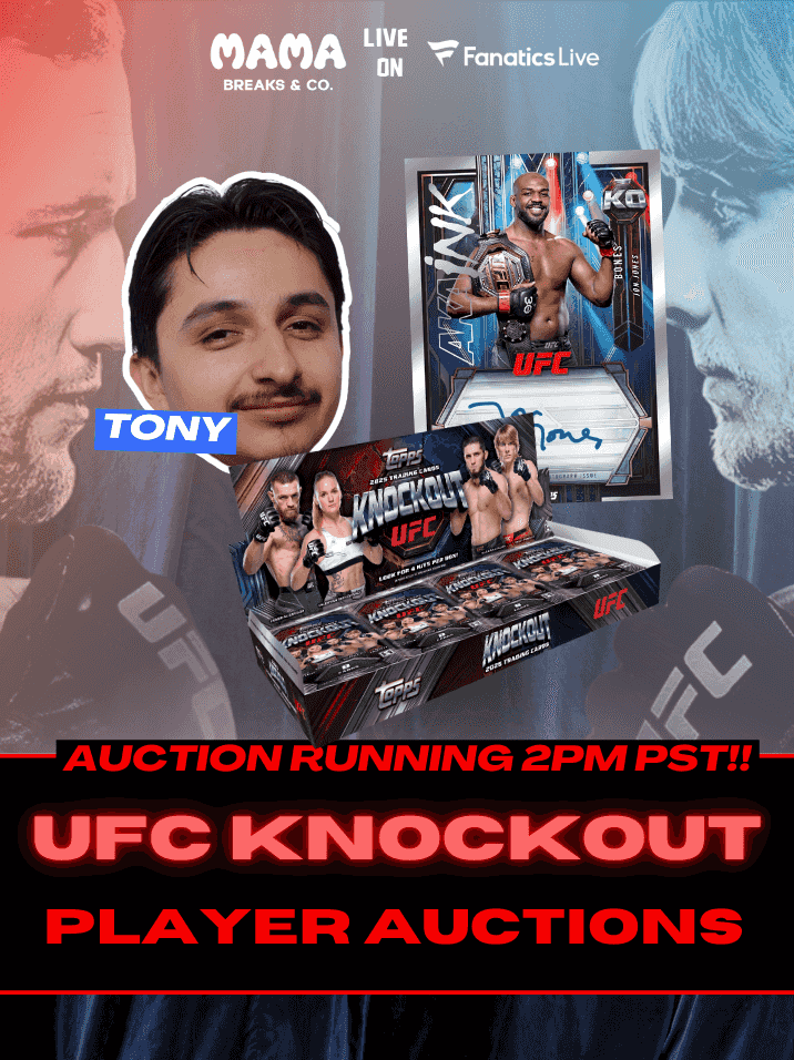 Mama Breaks - UFC 324 FIGHT NIGHT BREAKS! AUCTIONS AT 12:00 PM PST ...