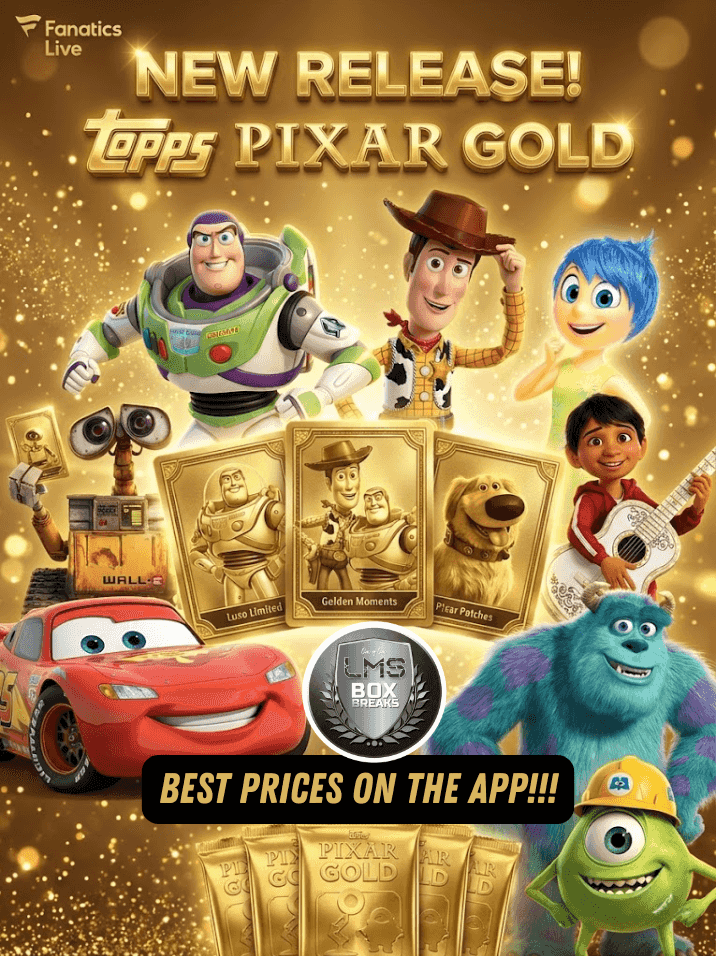 LMS Box Breaks - 8 DISCOUNTED TO GO PIXAR GOLD FULL CASE LETS RIP!!! on ...