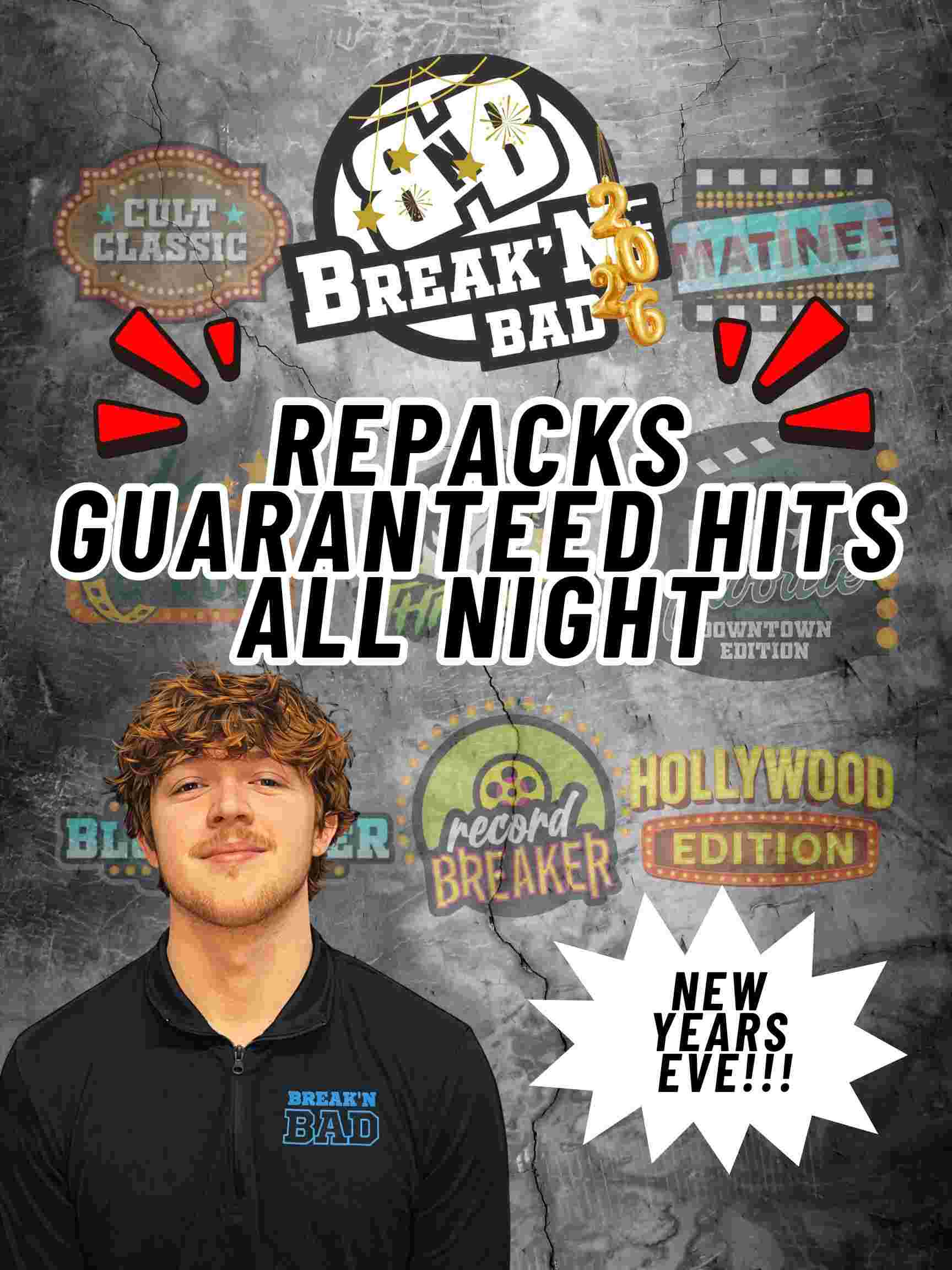 Break'n Bad - NEW YEARS EVE DISCO PARTY WITH JAEGER!!!!!!! on Fanatics Live