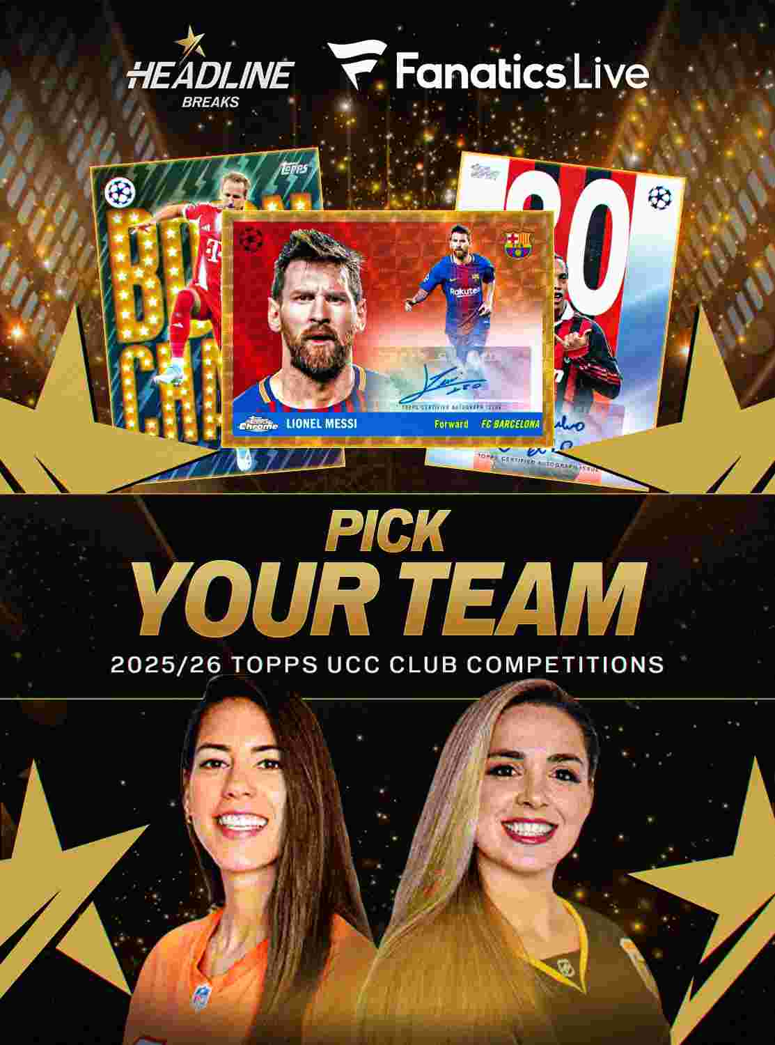 Headline Breaks - ⚽️ Back with More 25/26 Topps UCC Soccer Breaks with ...