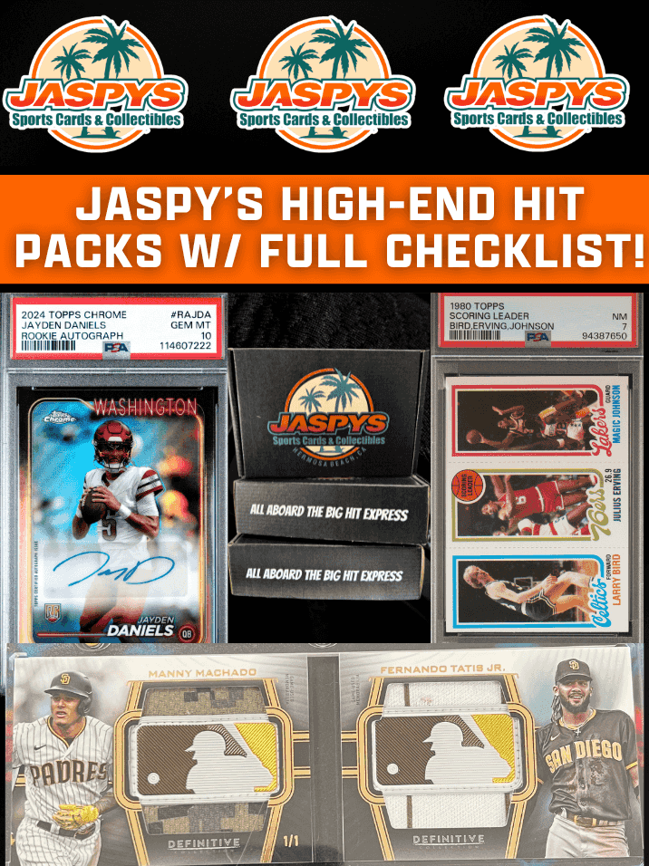Jaspy's - JASPY'S HIGH END HIT PACKS WITH FULL CHECKLIST! on Fanatics Live