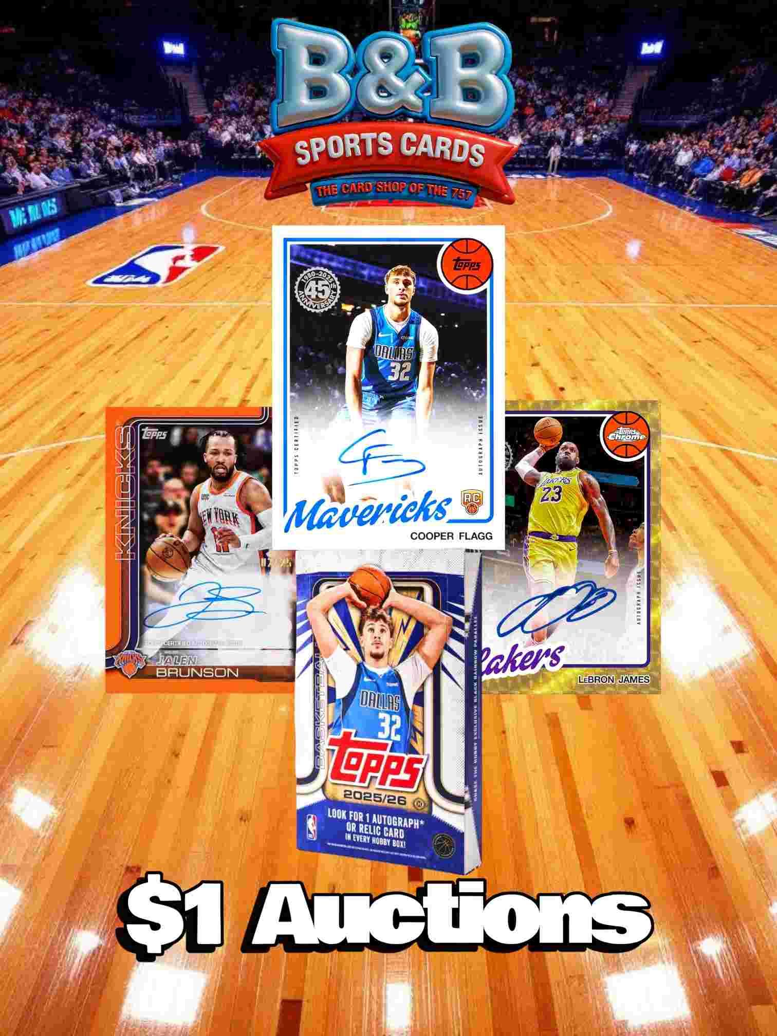 B&B Cards - TOPPS BASKETBALL BREAKS!! on Fanatics Live