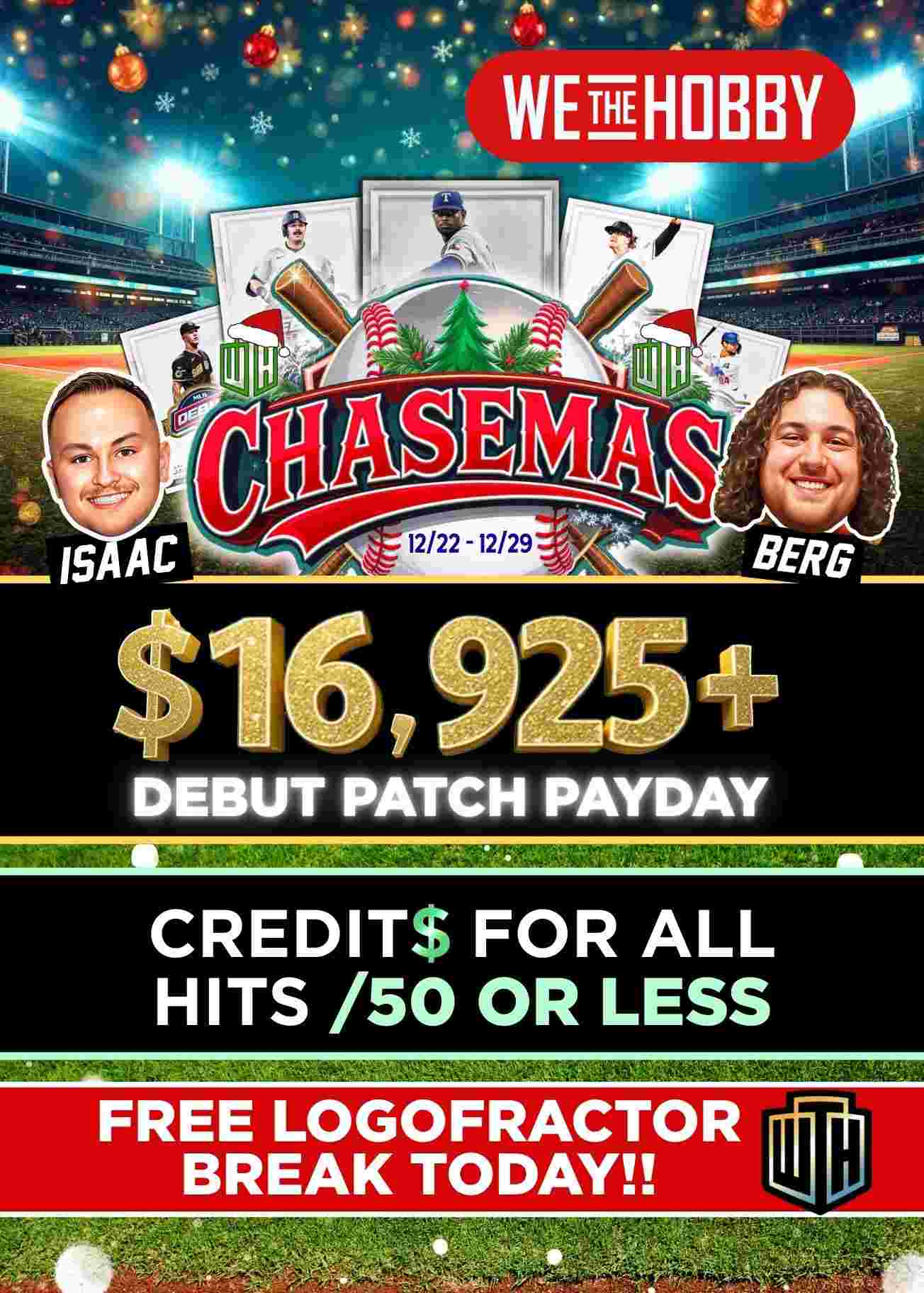 WeTheHobby - $16,900+ DEBUT CHASE!! on Fanatics Live