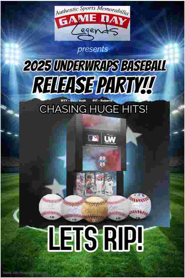 Game Day Legends - Chasing HUGE HITS in 2025 Under Wraps Baseball! on ...