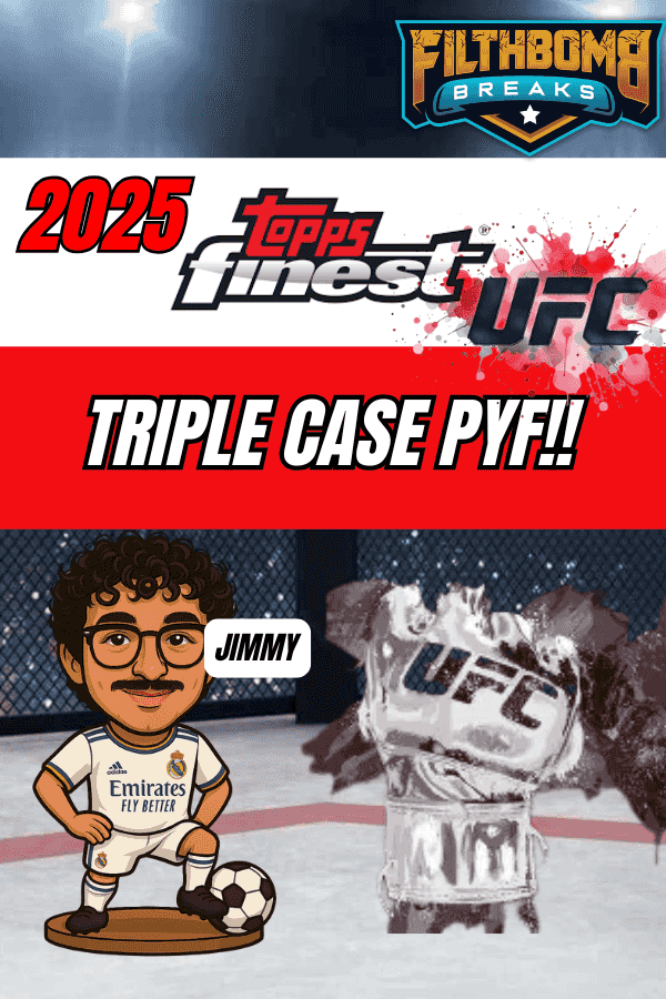 Filthbomb Breaks - TRIPLE CASE UFC FINEST PYF W/ JIMMY! on Fanatics Live