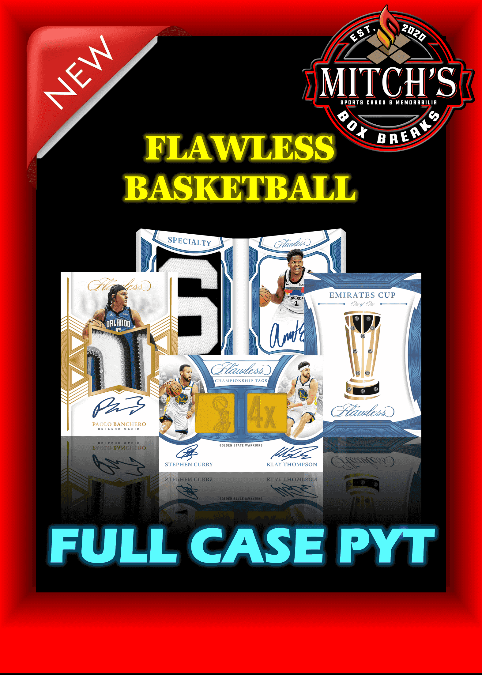 Mitch's Box Breaks - 8 TEAMS NBA FLAWLESS + ROYALTY PYTs w/ Andy on ...