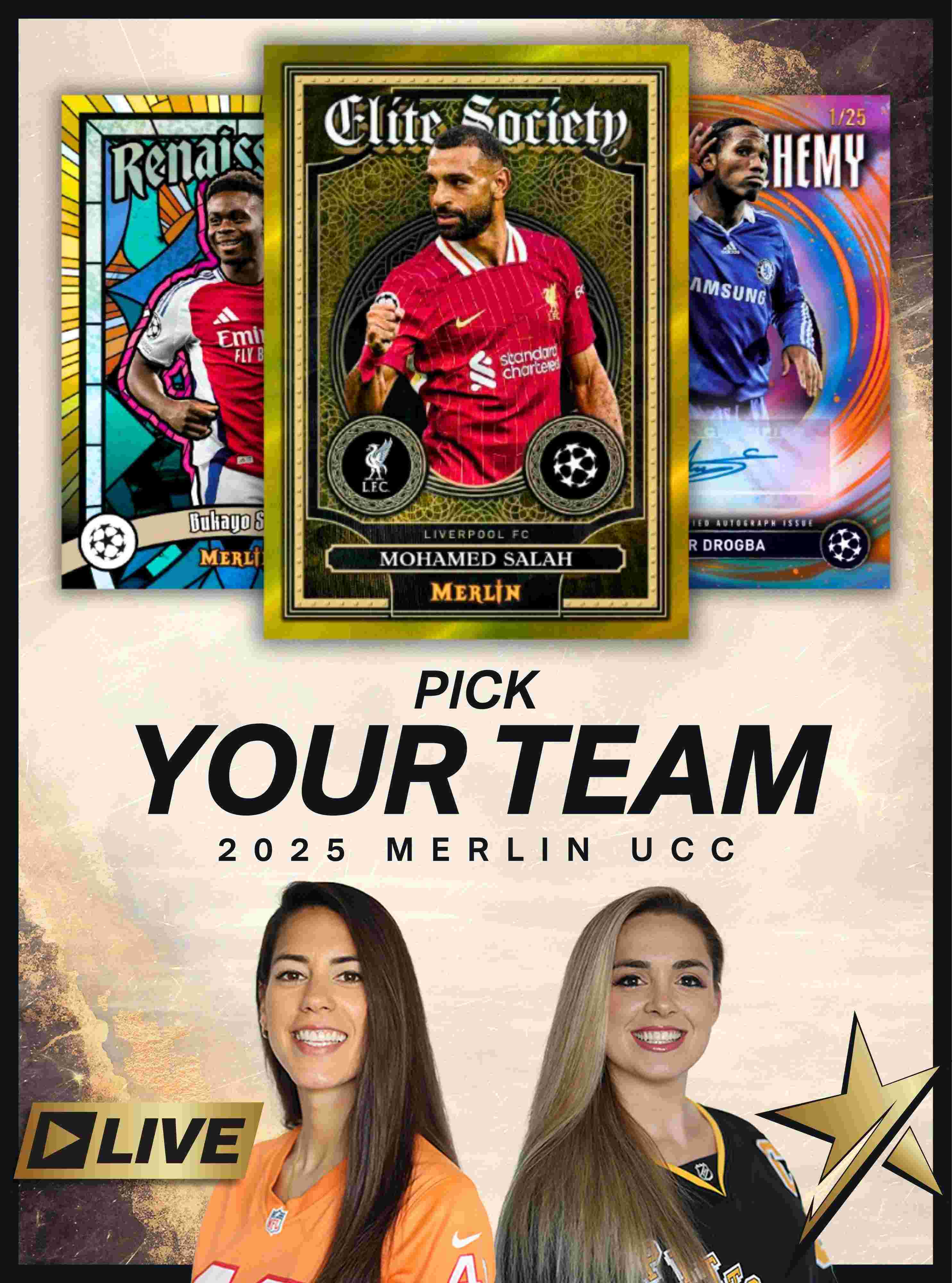 Headline Breaks - ⚽Back with More 2024/25 Topps Merlin Chrome UCC! -1 ...