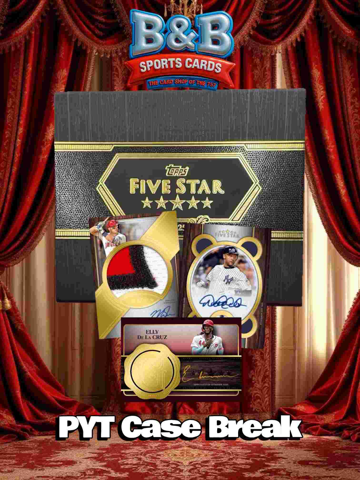 B&B Cards - BREAKING NOW - CASE OF 5 STAR! on Fanatics Live
