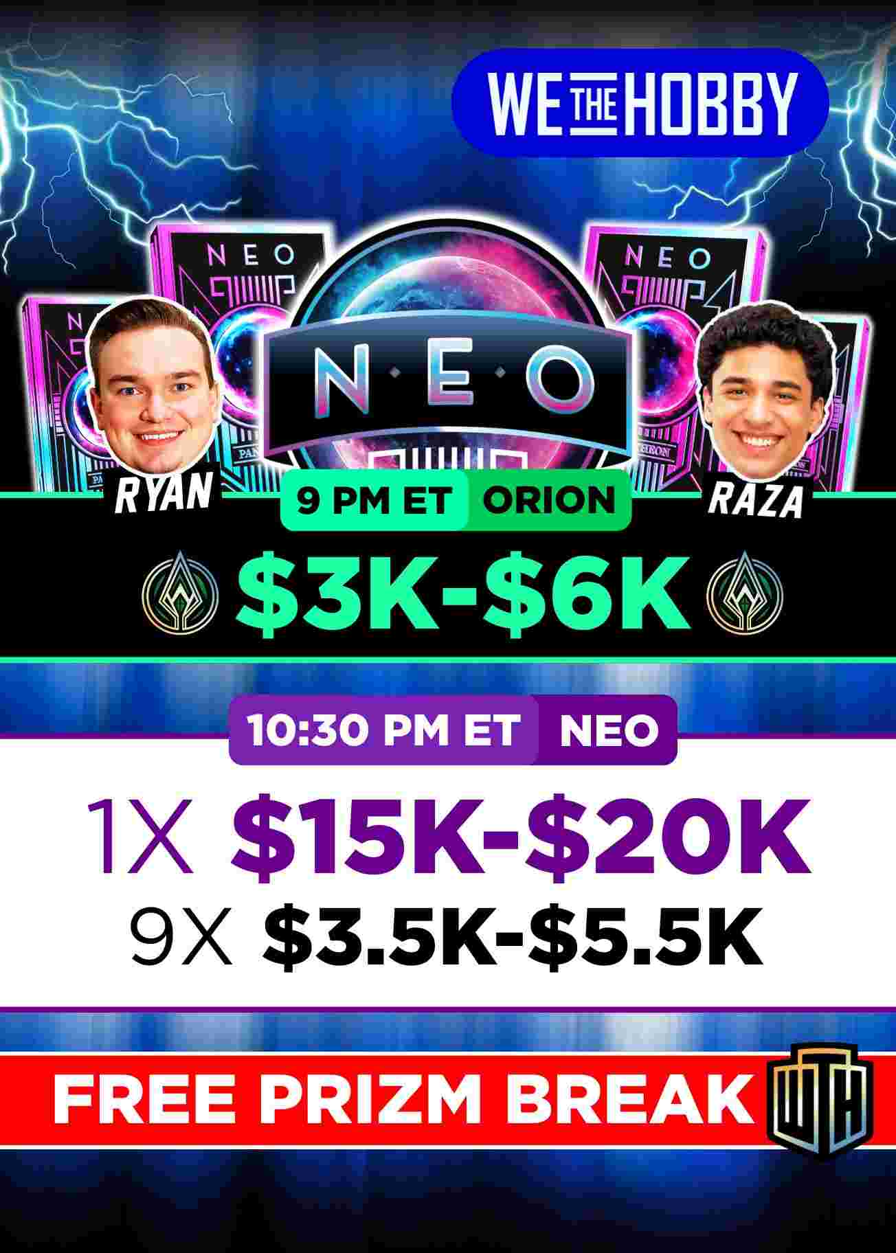 WeTheHobby - AN ALL NIGHT REPACK MARATHON!!🥳🚀 on Fanatics Live