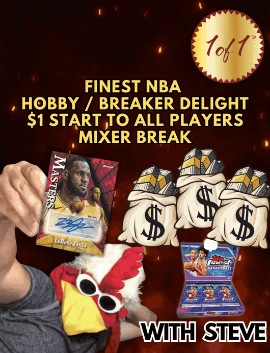 1of1 Cardshop - $1 Starts to all players -- FINEST NBA on Fanatics Live