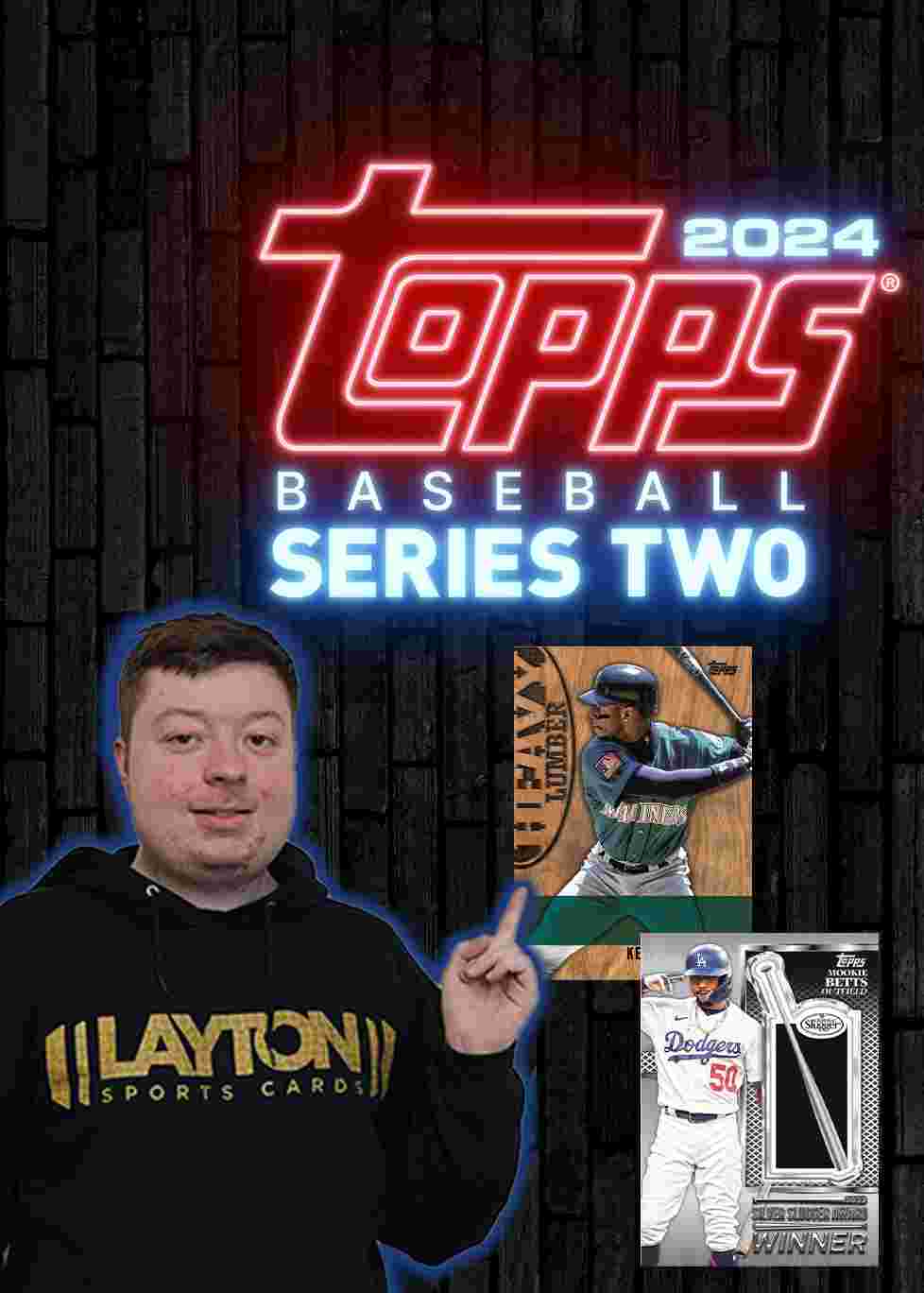Layton Sports Cards - Series 2 Baseball w/ Jake! on Fanatics Live