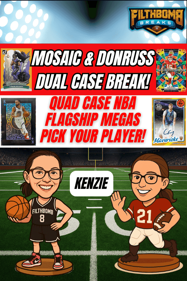 Filthbomb Breaks - DUAL CASE MOSAIC/DONRUSS NFL + QUAD CASE FLAGSHIP ...