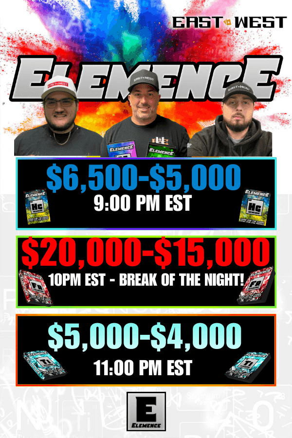 East West Sports Cards - $20,000 CHASER CHASIN' W/ JOE, HOWIE & THE ...
