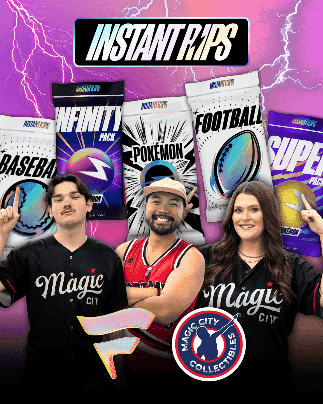 Magic City - Sports & Pokemon Instant Rips! - BREAK CREDIT GIVVY! on ...
