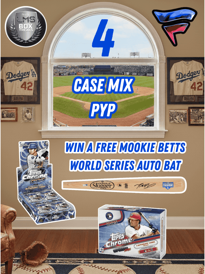 LMS Box Breaks - 5 LEFT FULL CASE COSMIC THROW OFFERS!!! on Fanatics Live