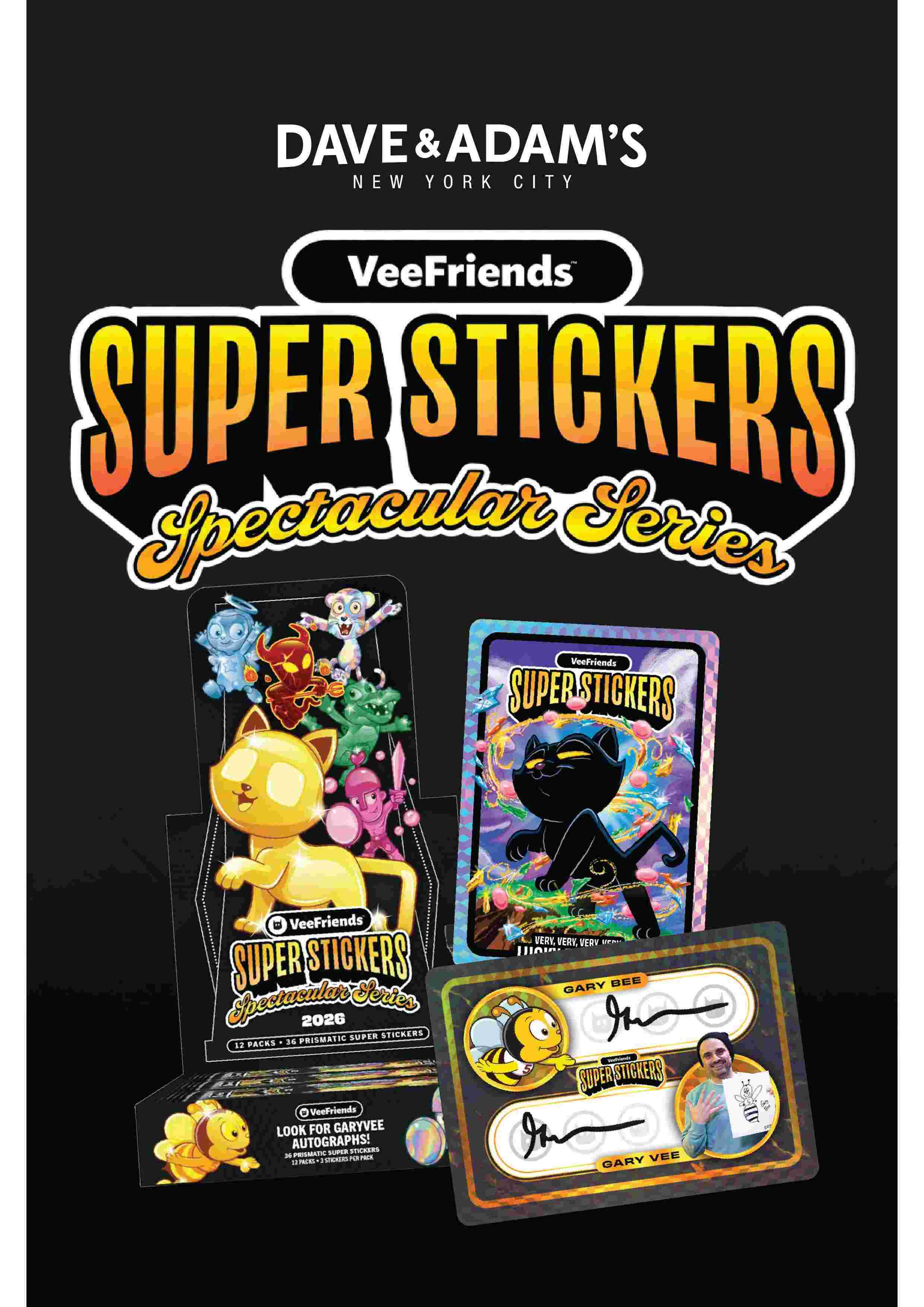 Dave & Adam's - 2026 VeeFriends Super Stickers: Spectacular Series ...