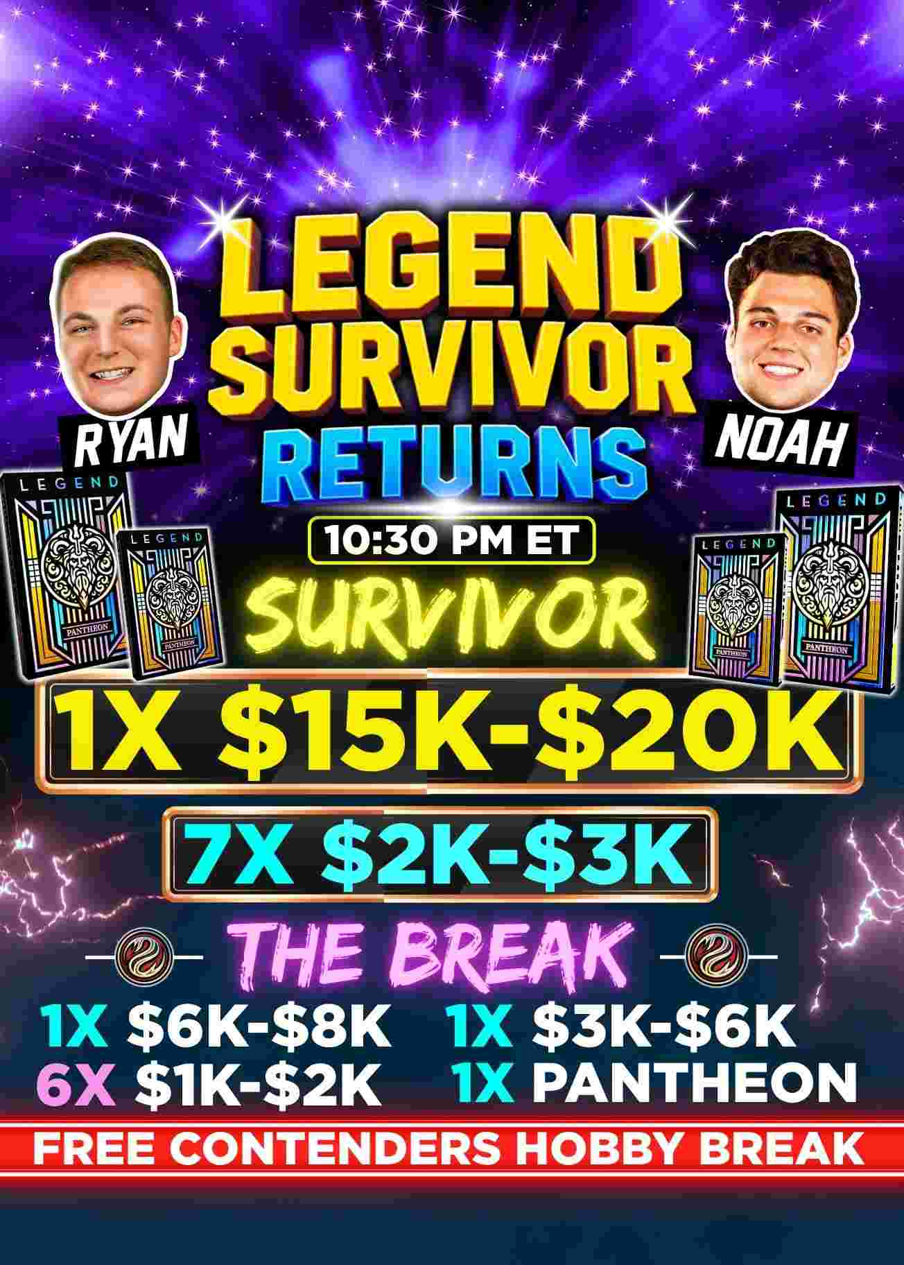 WeTheHobby - 7PM INSTANT RIPS - THEN A LEGEND IS CROWNED!!🥳🚀 on ...