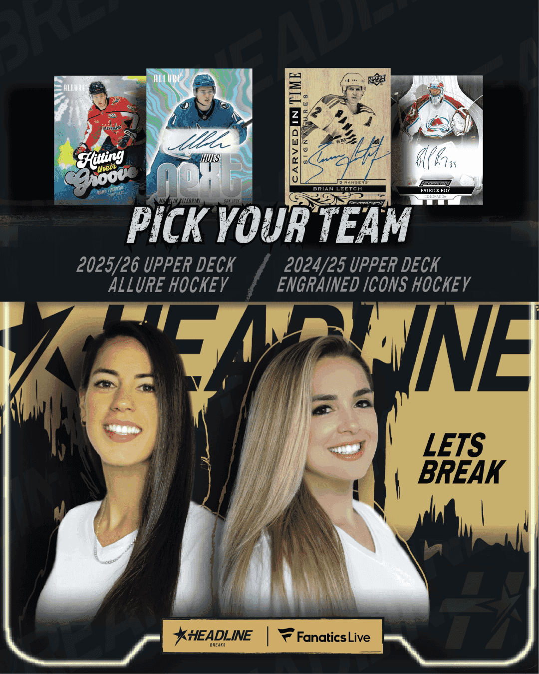 Headline Breaks - 🚨 PUCK Time! 25/26 UD Allure NHL Breaks with The ...