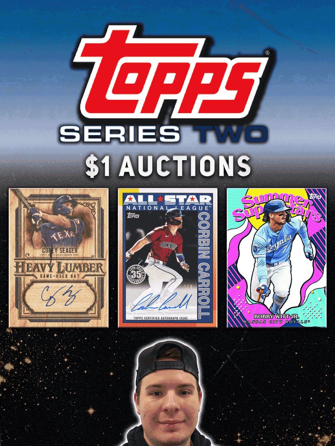 Waxxed - $1 Topps Series 2 Auctions & PYTs w/ Cody & Joey! on Fanatics Live
